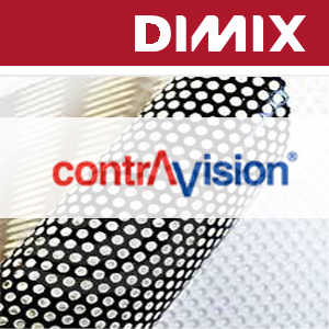 Contra Vision® Performance™ HD doorschijnend wit geperforeerde ...